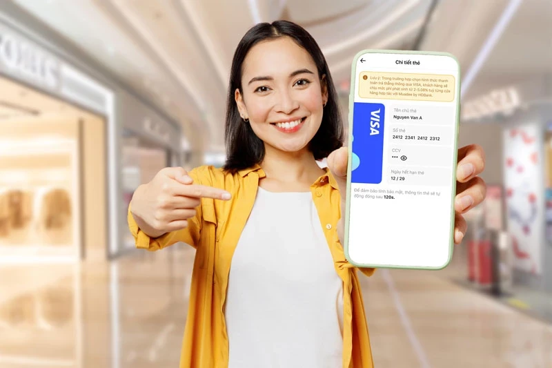 Giải pháp trả góp mọi hóa đơn từ Muadee by HDBank